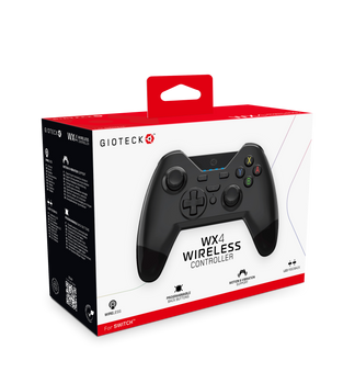 Gioteck WX4 Wireless Controller Switch PC Black